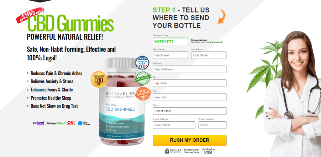 Tetra Bliss CBD Gummies: Reviews, Official Site, Benefits & Cost?