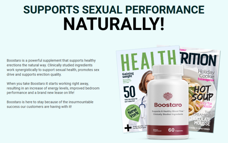 Boostaro Male Enhancement Supplement, Reviews & Benefits?