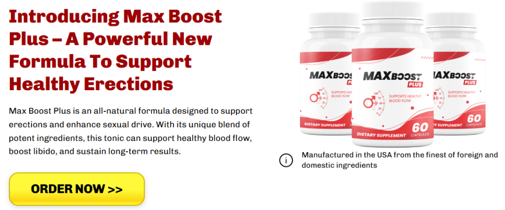 Max Boost XXL Canada: Male Enhancement, Energy & Stamina.