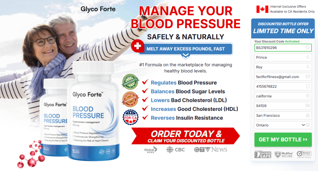 Glyco Forte Glucose Management CA/Canada: Benefits & Price?