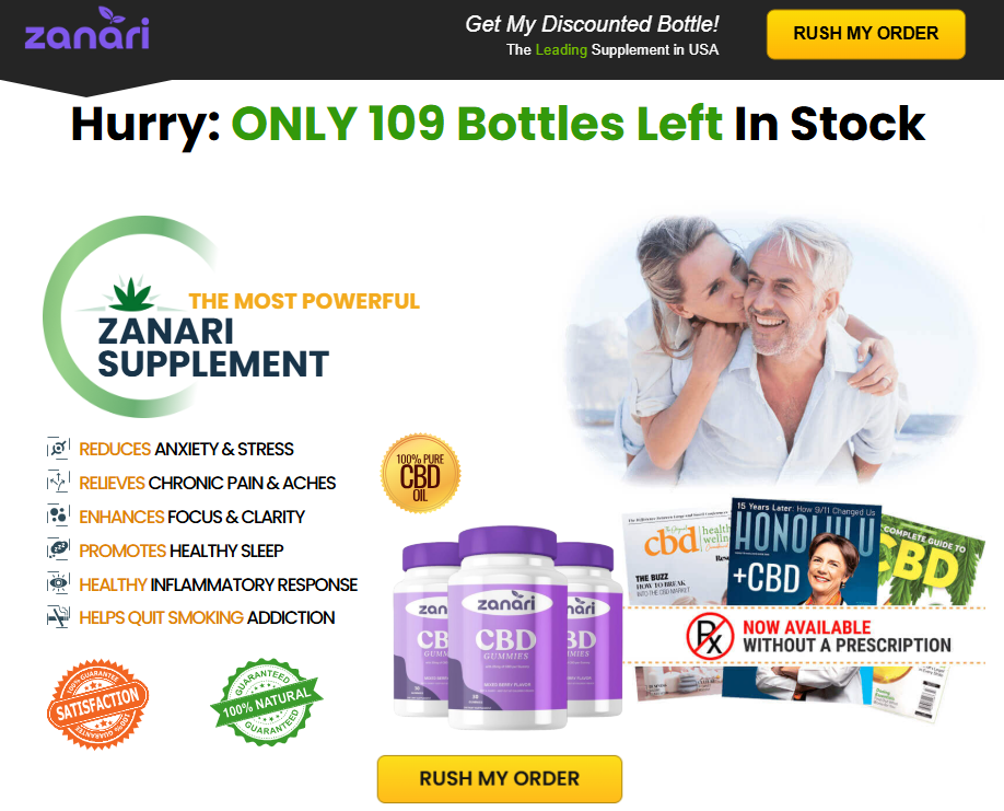 Zanari CBD Gummies Reviews: Benefits, Ingredients & Price?