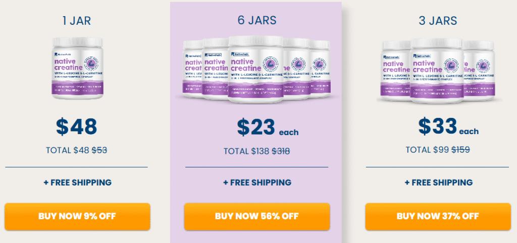 Native Creatine Reviews: Benefits, How to Use, Side Effects & Buy